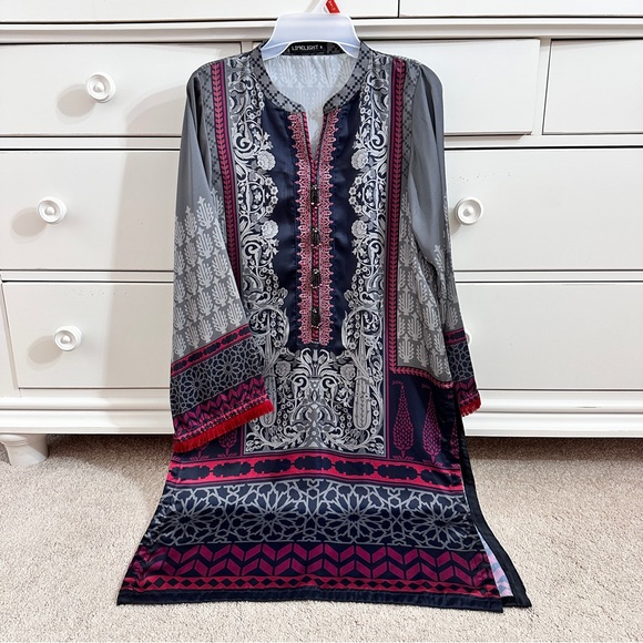 Limelight | Kurtas | Pakistani Limelight Silk Shirt | Poshmark
